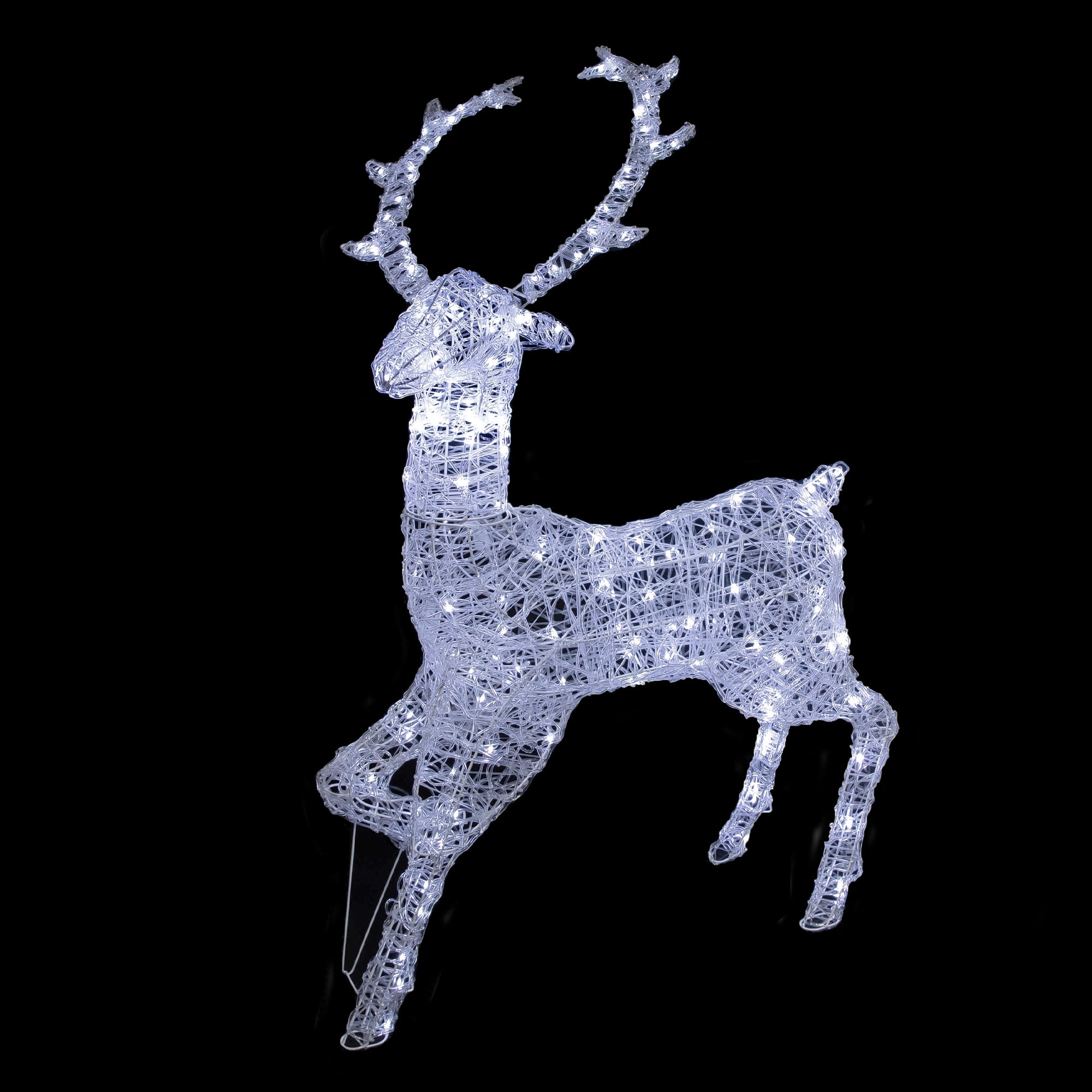 Northlight Commercial Grade Acrylic Reindeer Outdoor Christmas ...