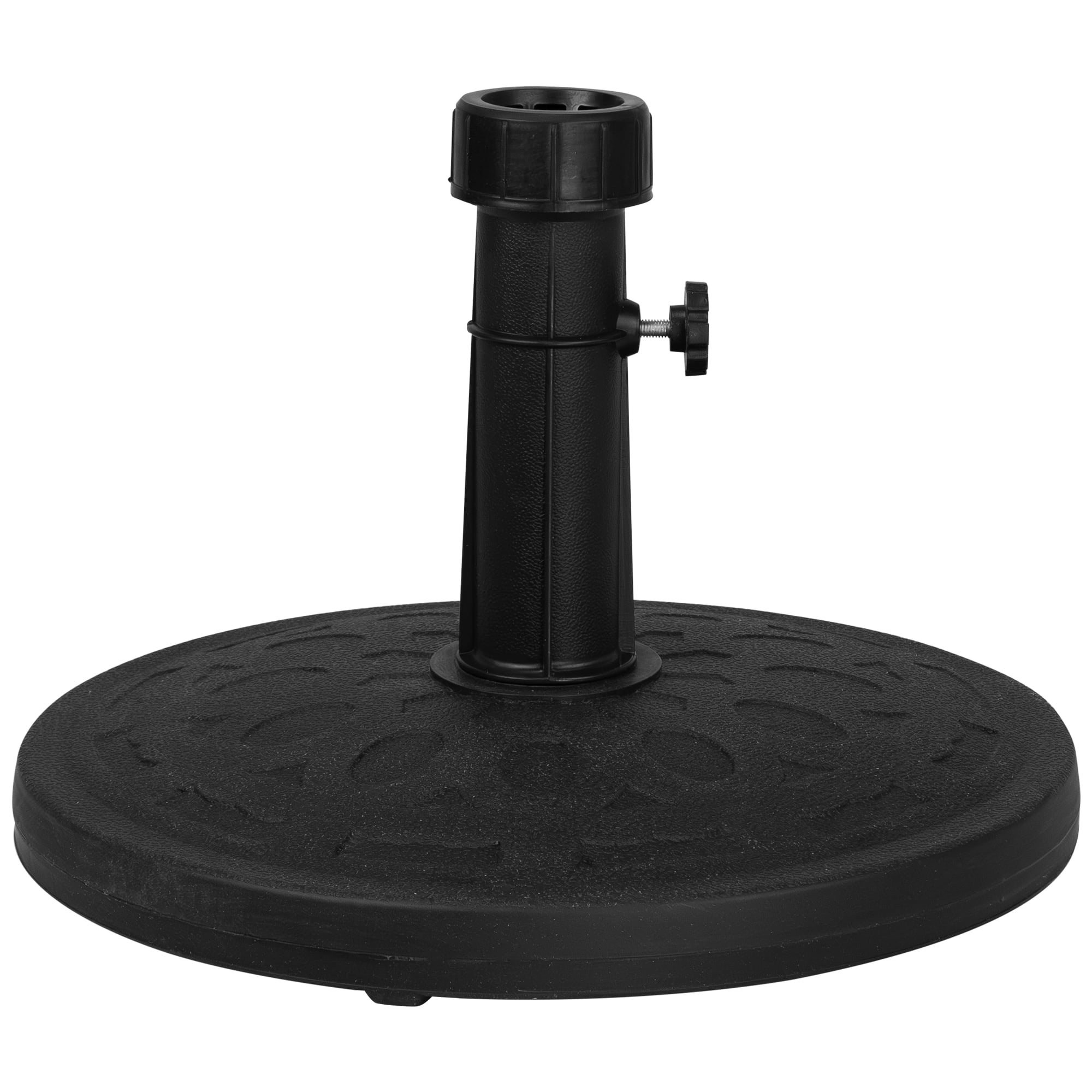 Northlight Geometric Pattern Round Base Stand for Patio Umbrellas - 18 ...