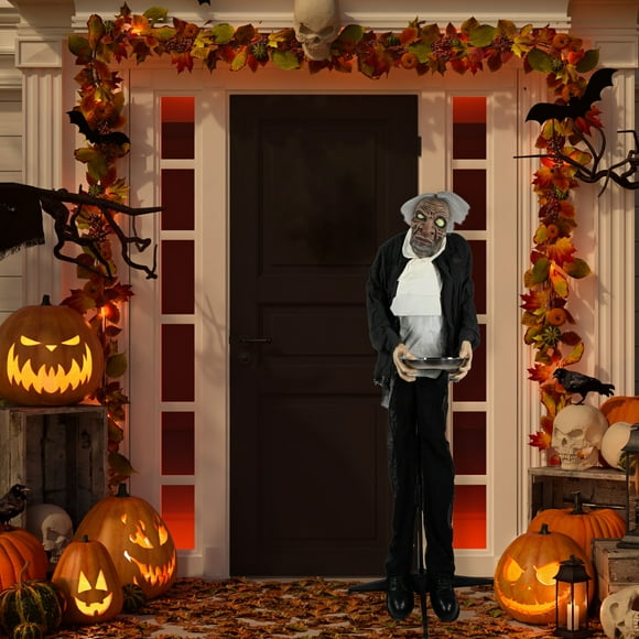 Animated Halloween Butler