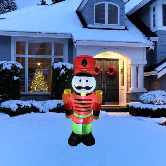 Blow Mold Nutcracker