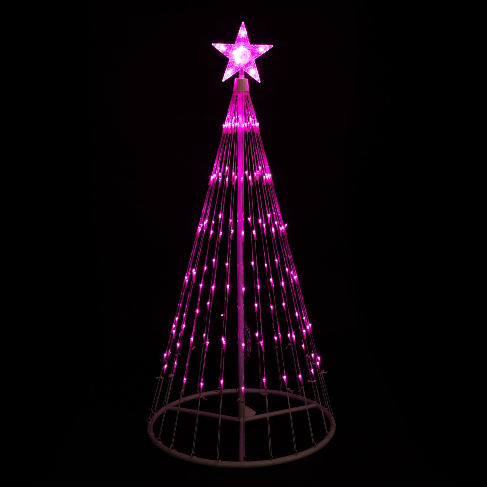 Northlight LED Lighted Show Cone Christmas Tree Outdoor Decoration - 4 ...