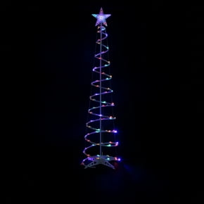 Spiral Rope Light Tree