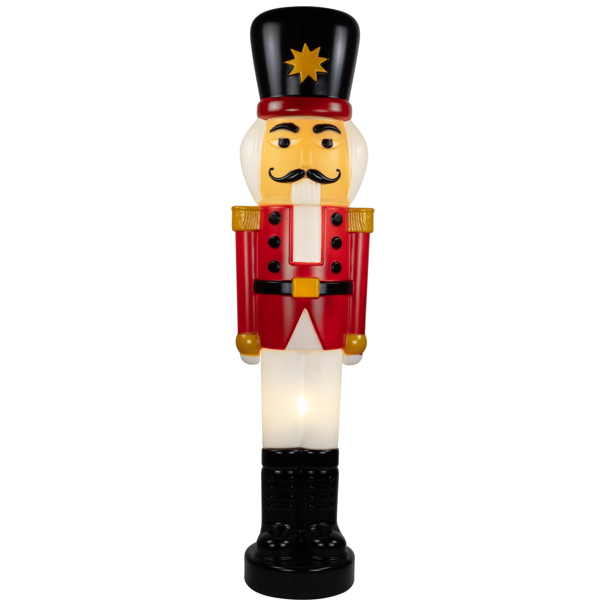 "Northlight 59"" Lighted Nutcracker Soldier Outdoor Christmas Yard ...