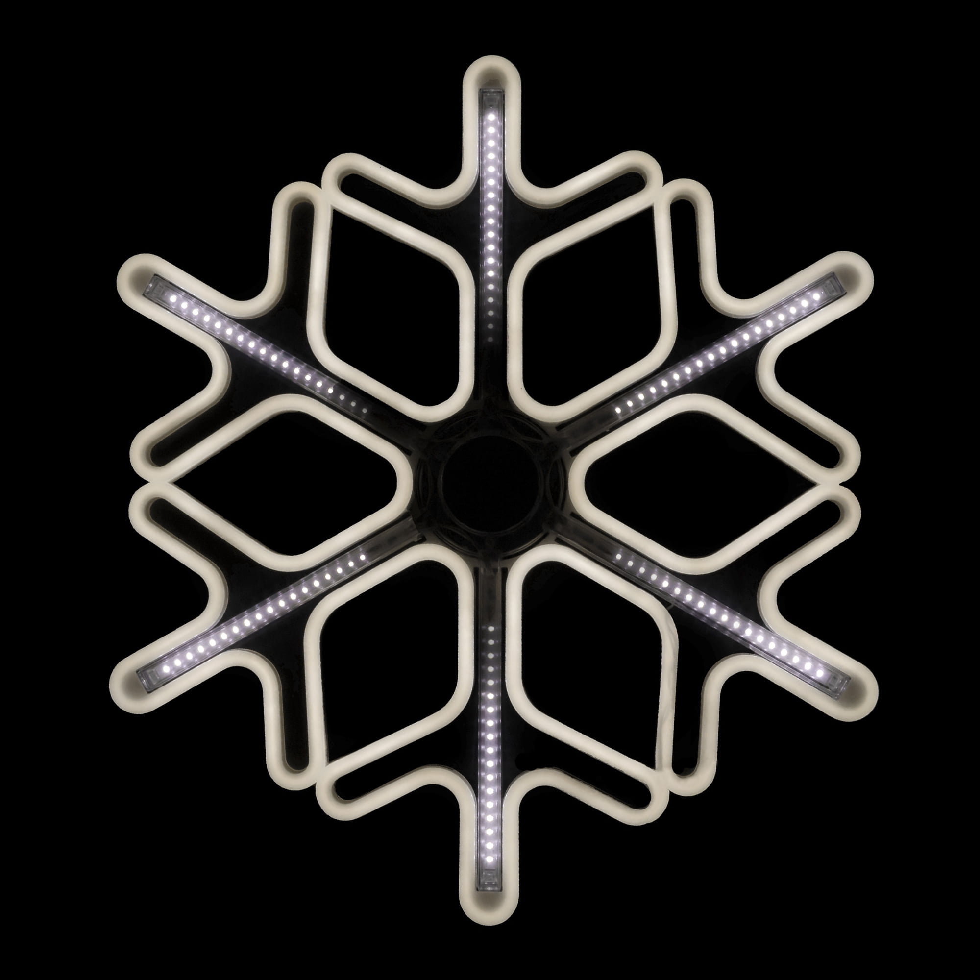 Northlight Lighted Cascading Snowflake Outdoor Christmas Decoration ...