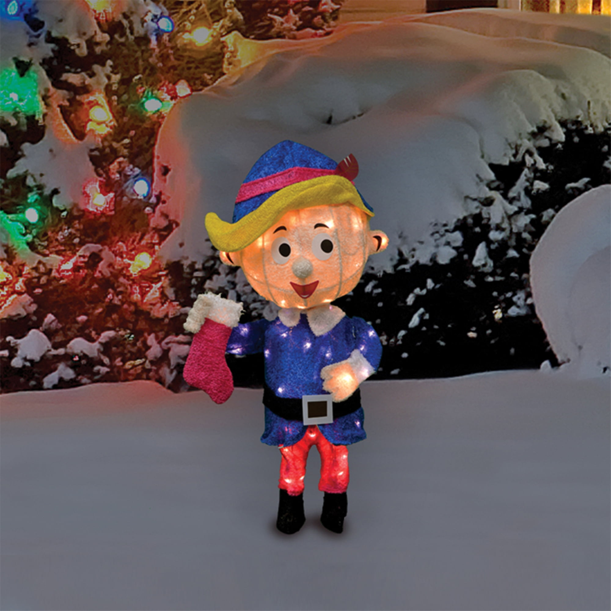 Northlight Lighted Hermey from Rudolph Outdoor Christmas Decoration ...