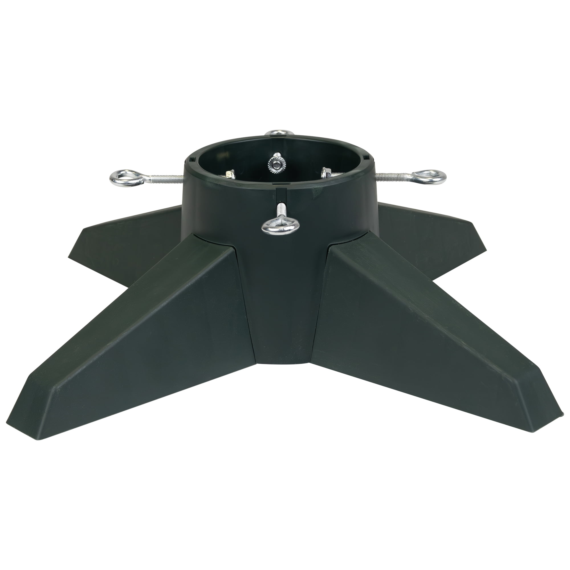 Northlight Live Christmas Tree Stand - Green - For Trees up to 9 foot ...