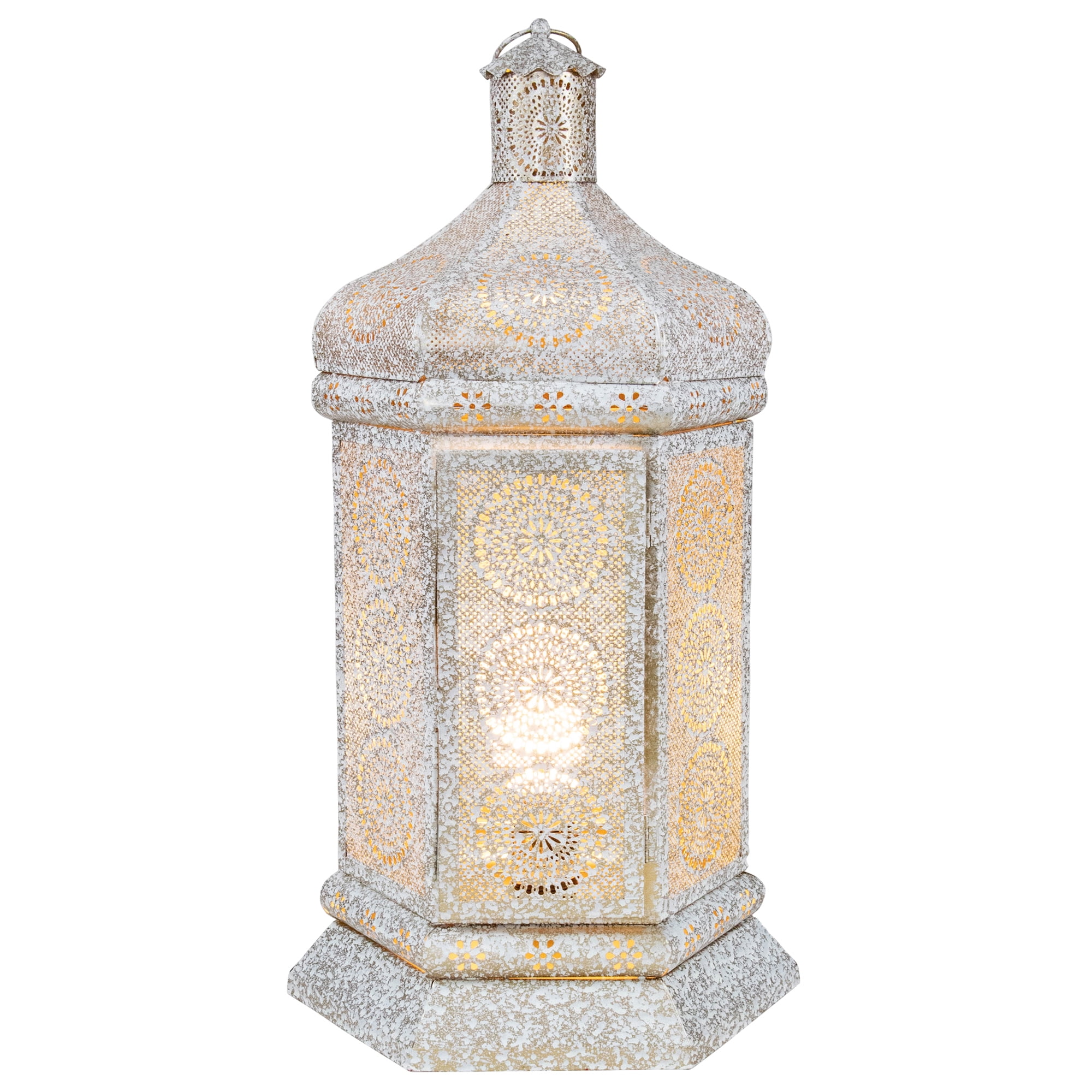 Northlight Moroccan Style Lantern Table Lamp - 21.5
