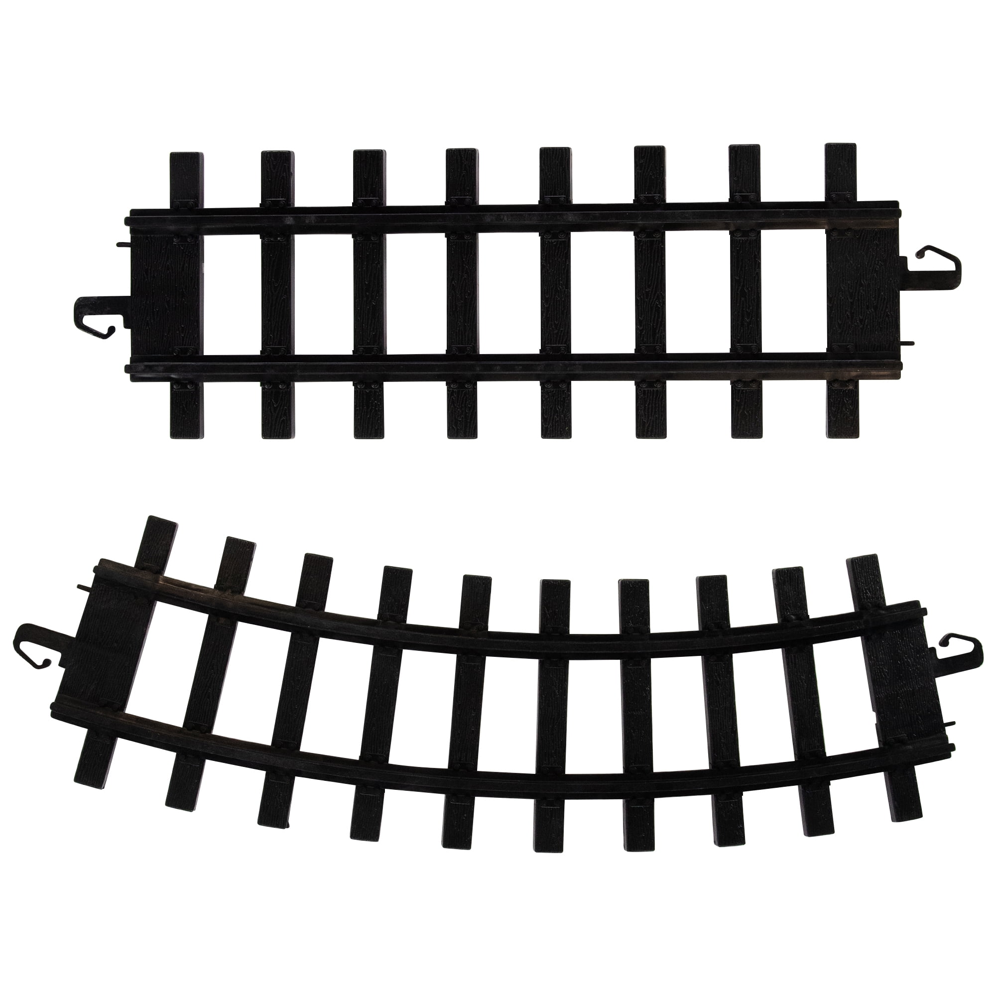 Northlight 12-Pack Black Train Track Pieces for Model Stores - Walmart ...