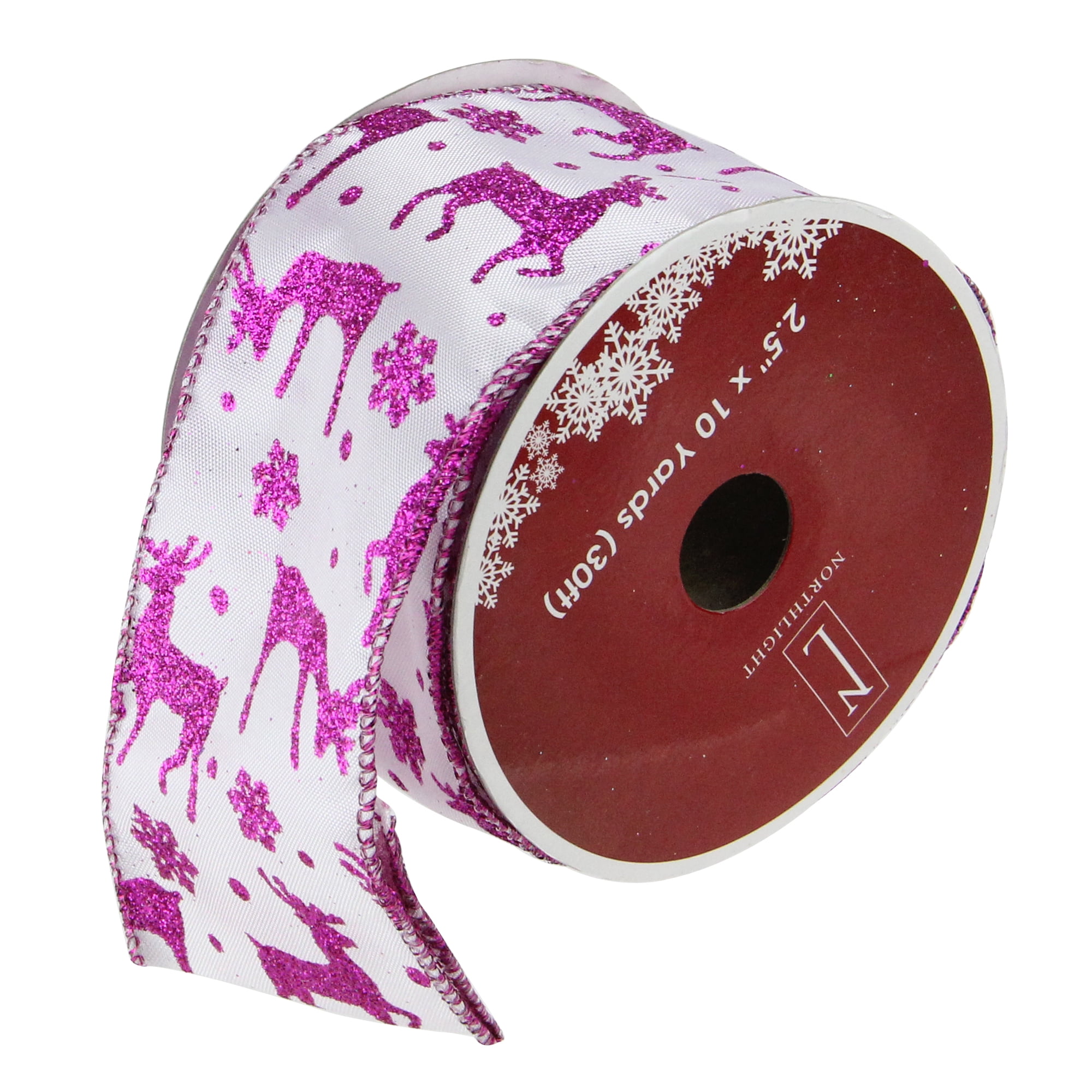 Northlight Pack of 12 Glistening Purple Reindeer and Star Christmas ...