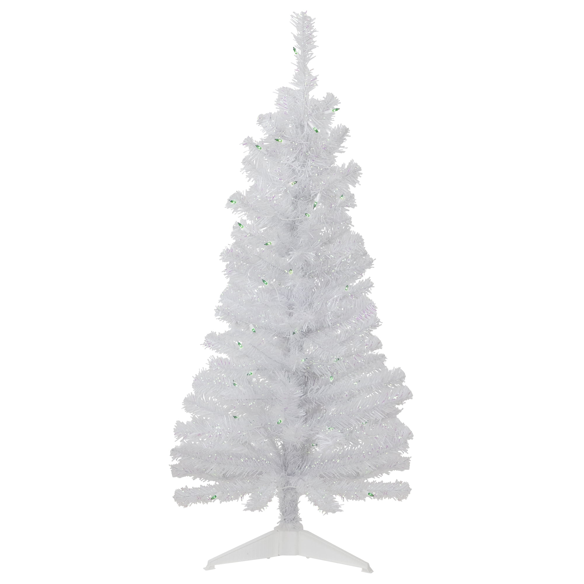 Northlight Pre-Lit Medium Rockport White Pine Artificial Christmas Tree ...