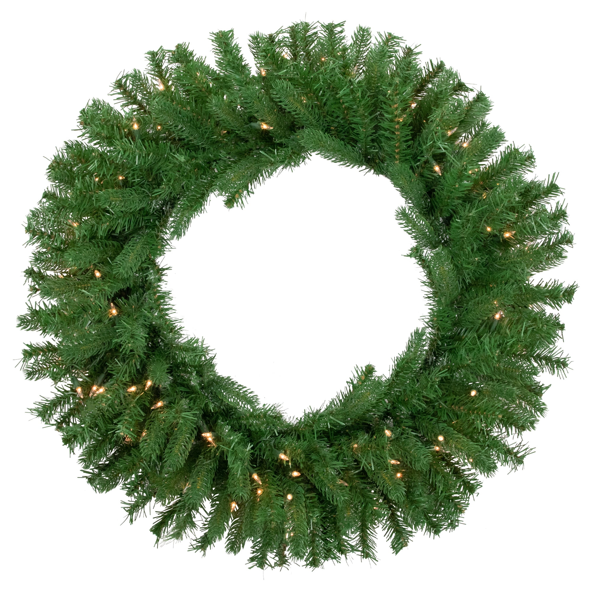 Northlight Pre-Lit Sierra Noble Fir Artificial Christmas Wreath, 30 ...