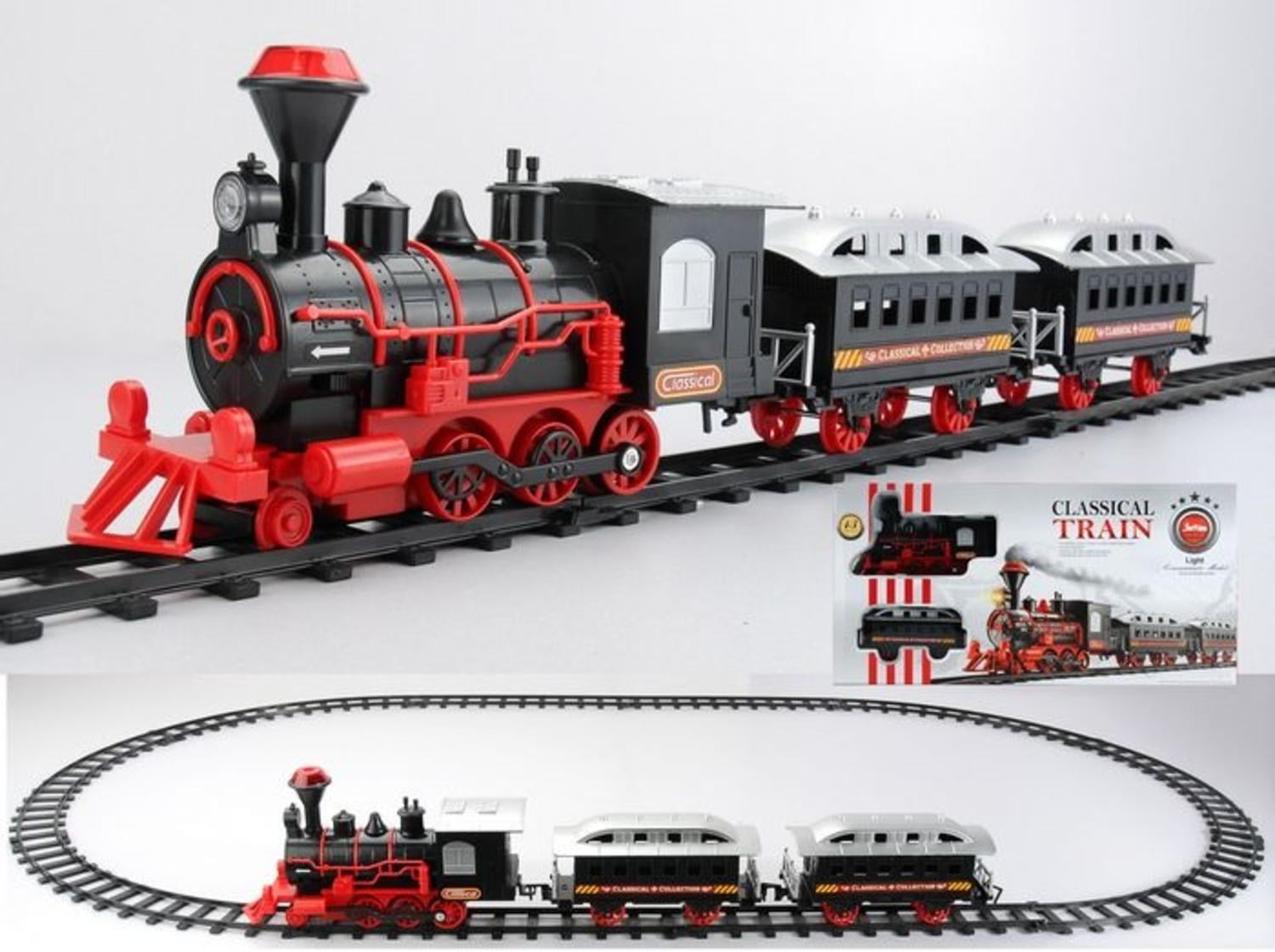 Northlight Animated Classic Train Set 13-Piece Battery Powered ...