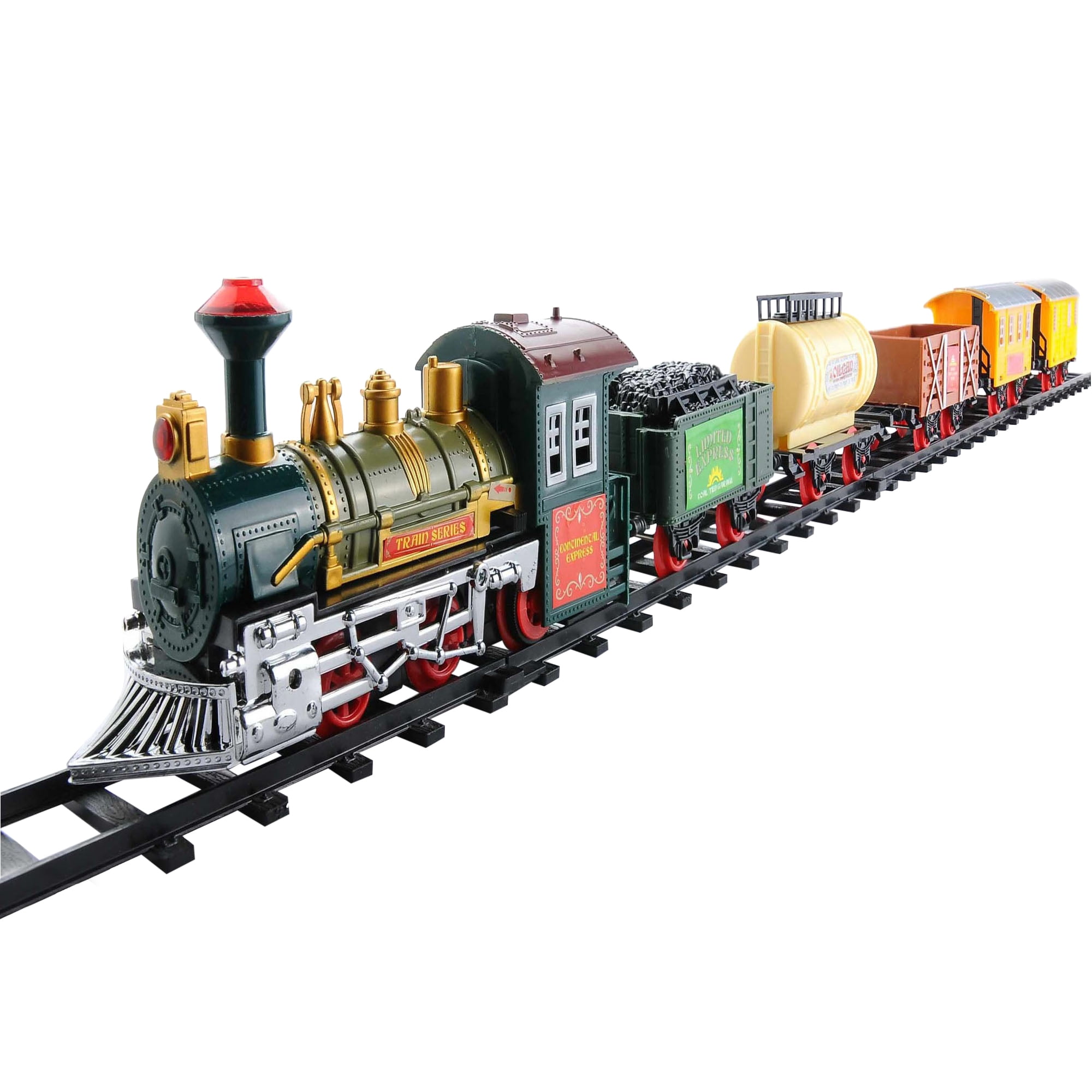 Northlight Animated Continental Express Train Set - 18 Pieces - Walmart.com