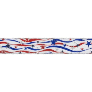 Blue And Silver Swirls Wired X-Mas Craft Ribbon - Walmart.com