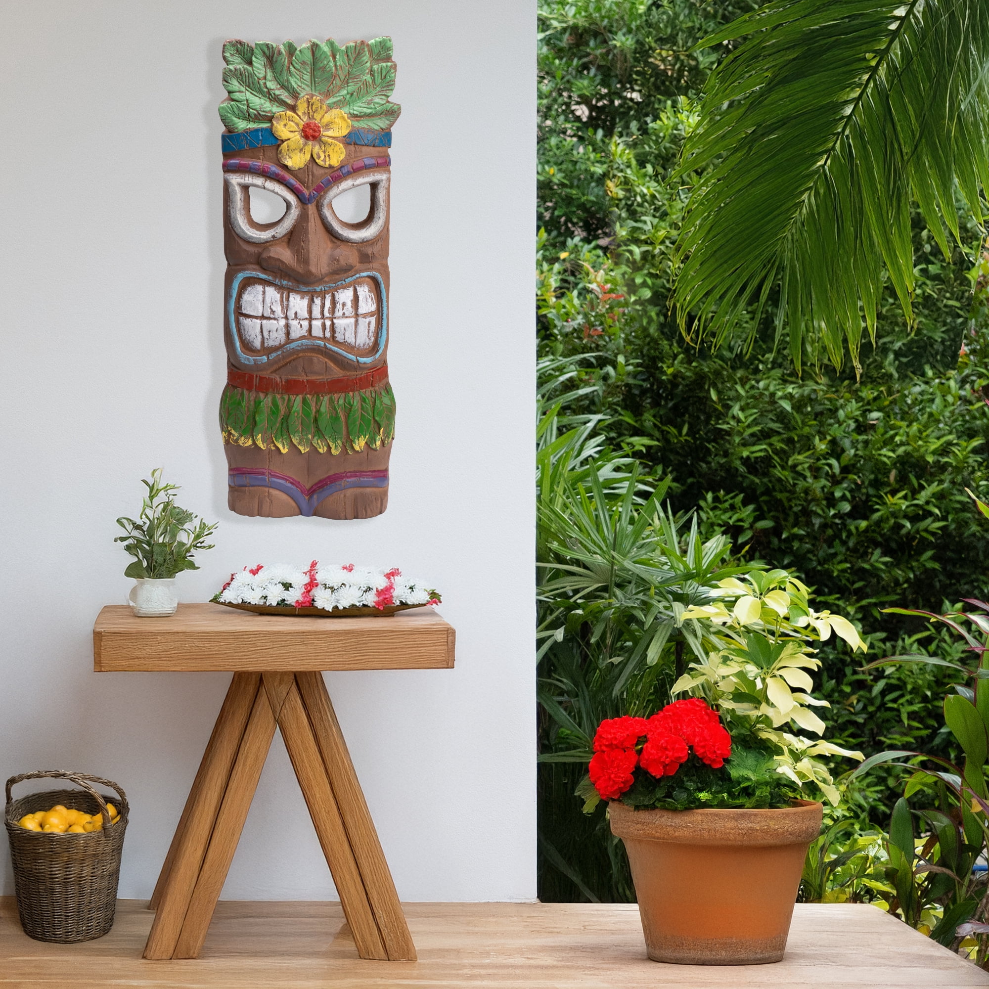 Northlight Tropical Tiki Hanging Wall Decoration - 19" - Walmart.com