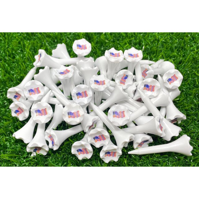 Northpointe 1 ½” Plastic Golf Tees High Visibility, 50 Pack - Walmart.com