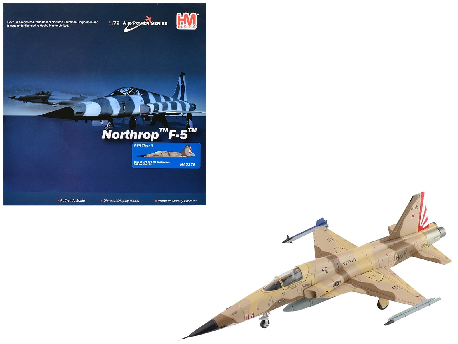 Northrop F-5N Tiger II Aircraft "Naval Air Station Key West" (2013) US ...