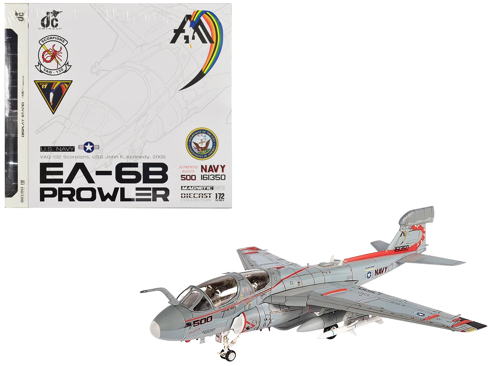 Northrop Grumman EA-6B Prowler Attack Aircraft "USS John F Kennedy ...