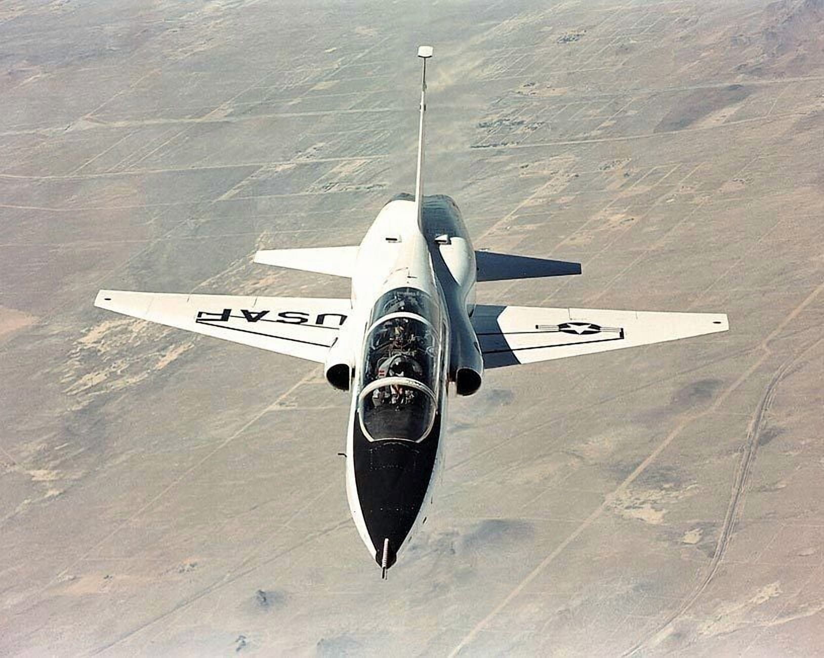 Northrop T-38 Talon in Flight - 12x18 Inch Laminated Aviation Poster ...