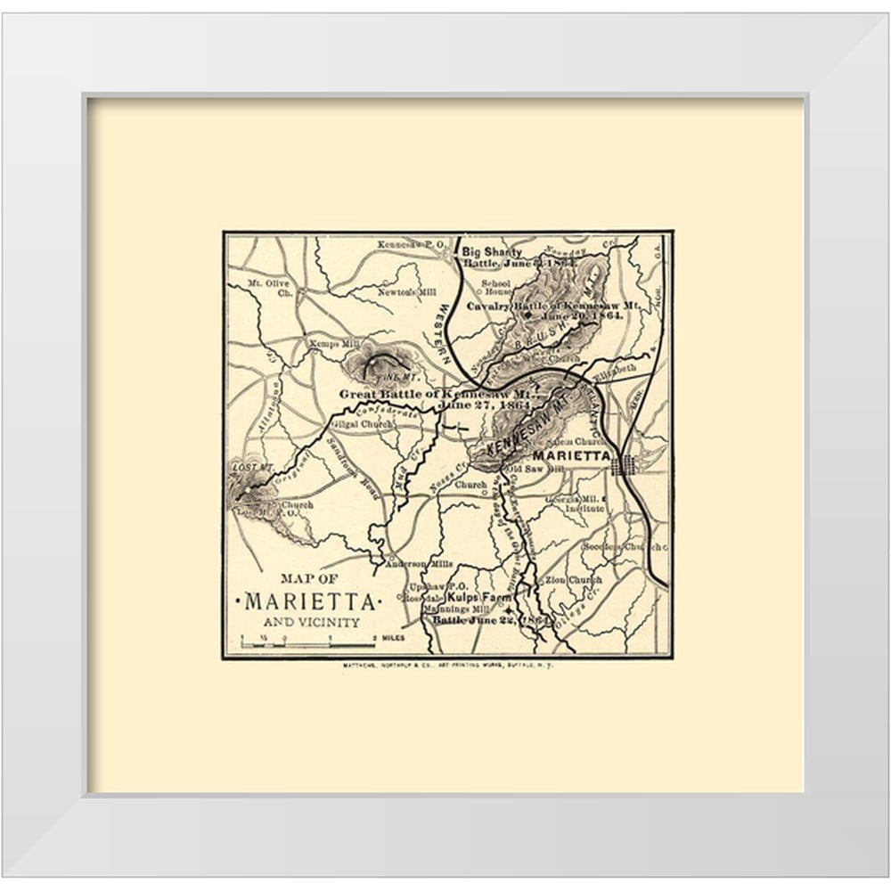 Northrup 15x15 White Modern Wood Framed Museum Art Print Titled ...