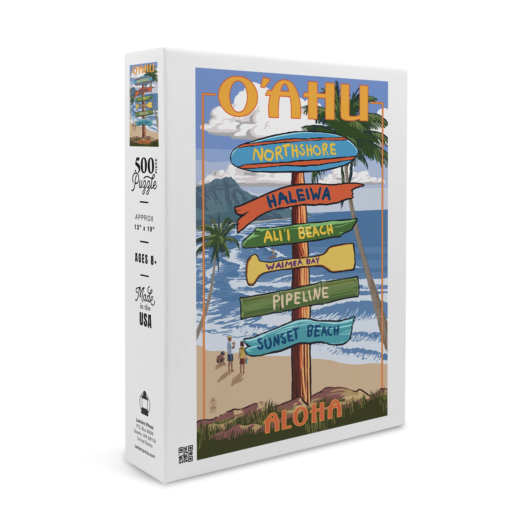 Northshore, Oahu, Hawaii, Destinations Sign (19x27 inches, Premium 500 ...