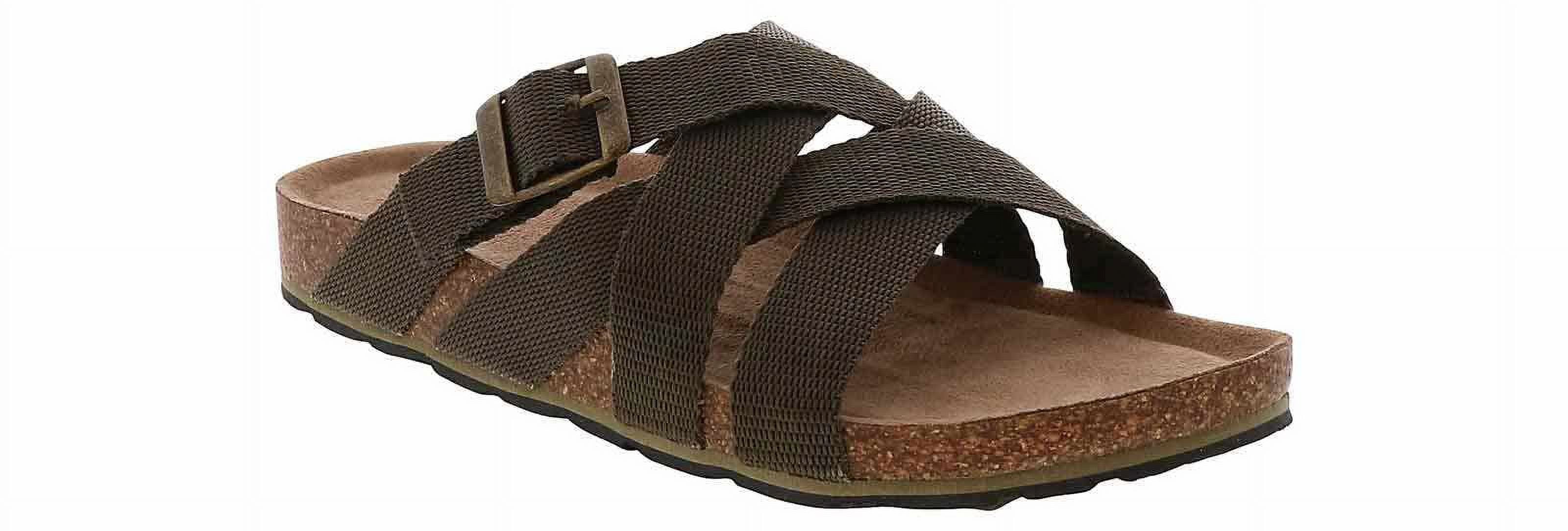 Northside Jillian Strap Footbed Sandal | JILLIAN-OLIVE Green - Walmart.com