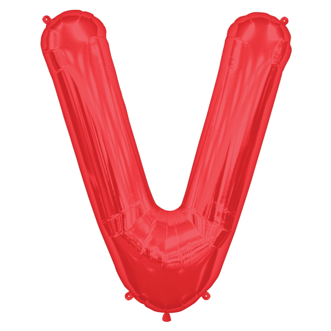 Northstar Alphabet Letter V Shape Solid Jumbo Helium 34" Foil Balloon ...