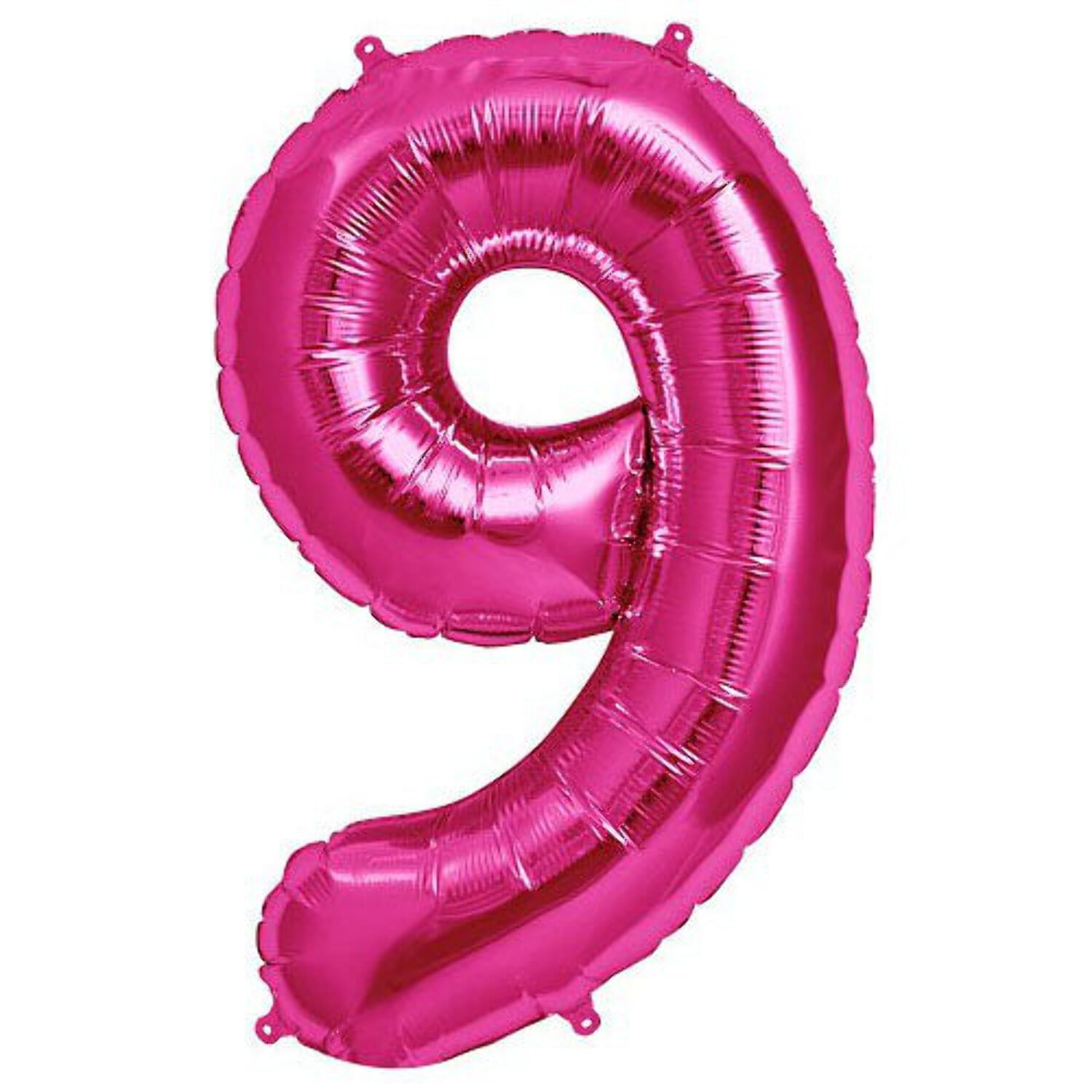 Northstar Number 9 Nine Shape Solid Jumbo Helium 34" Foil Balloon ...