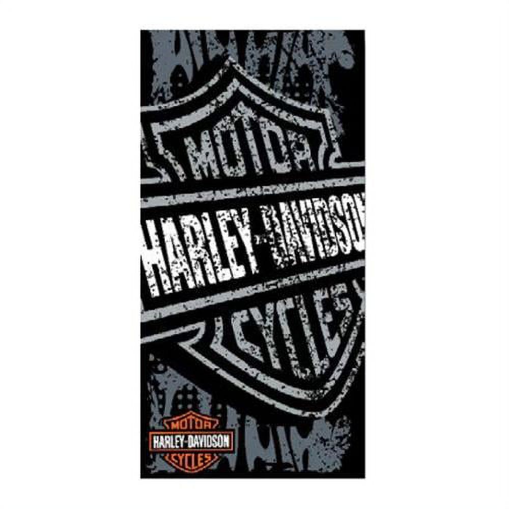 Northwest 8791826924 Harley Davidson 28 x 58 in. Sunfire Beach Towel ...