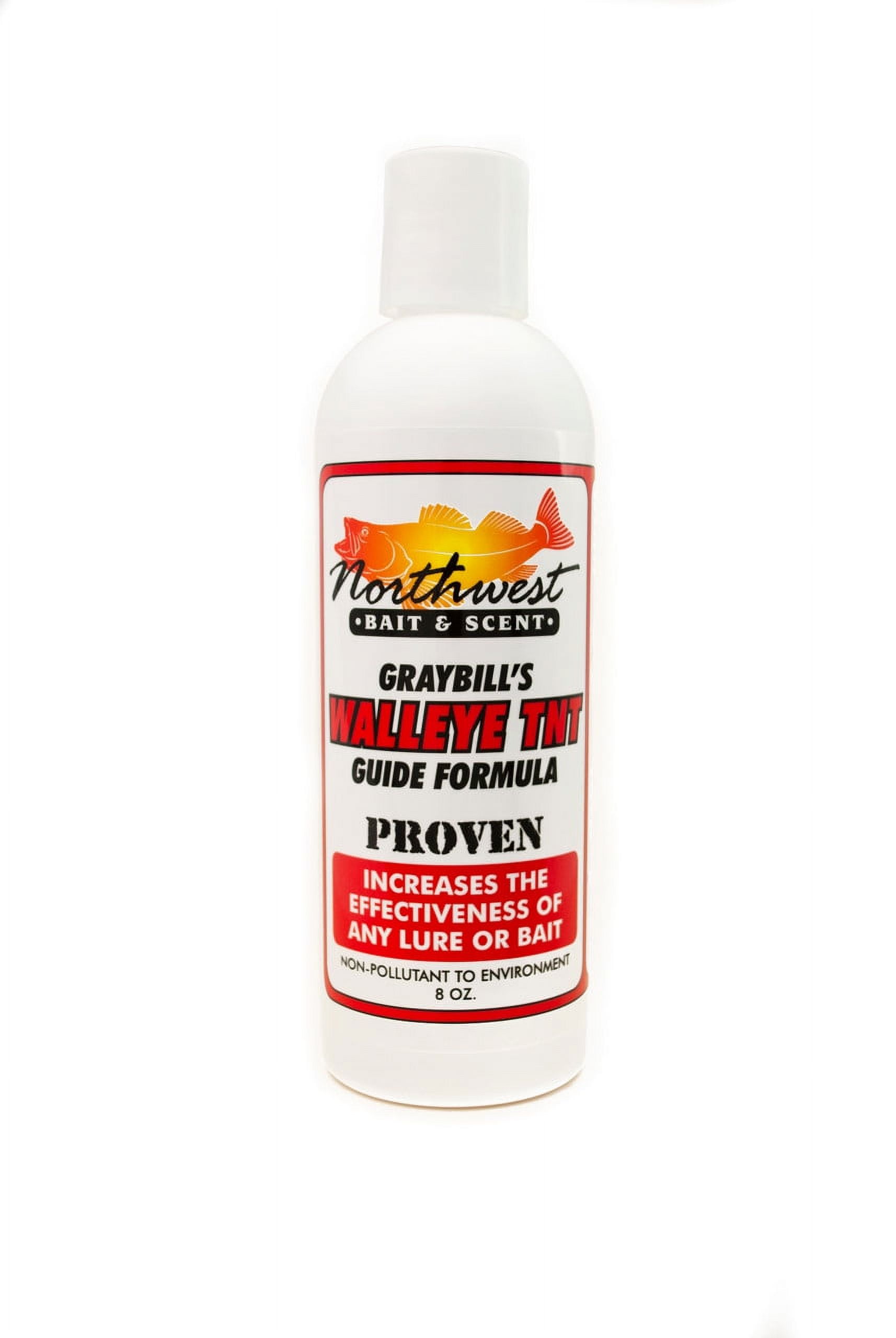 Northwest Bait & Scent - Graybill's Walleye TNT Formula 8oz - Walmart.com