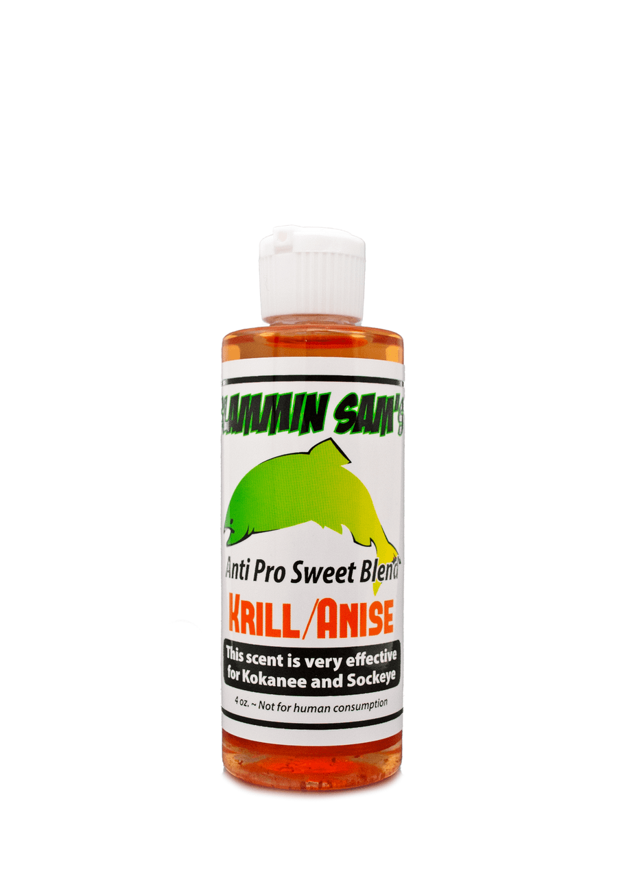Northwest Bait & Scent - Slammin Sam's Antipro Krill/Anise 4oz ...