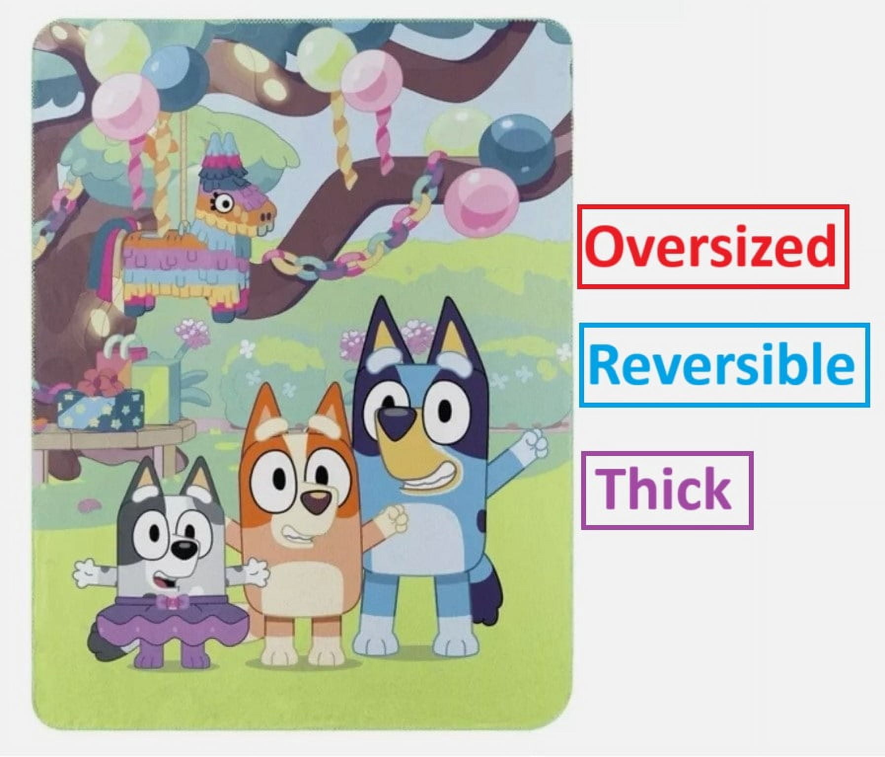 Northwest Bluey Character Kids Youth 60" x 80" Oversized Silk Touch ...