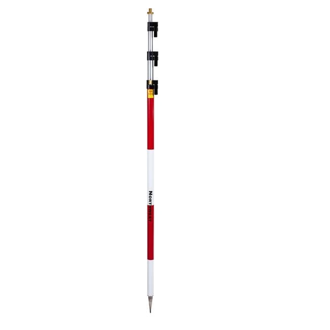 Northwest Instruments Aluminum Prism Pole, 5m, Compression Lock (NPP03 ...