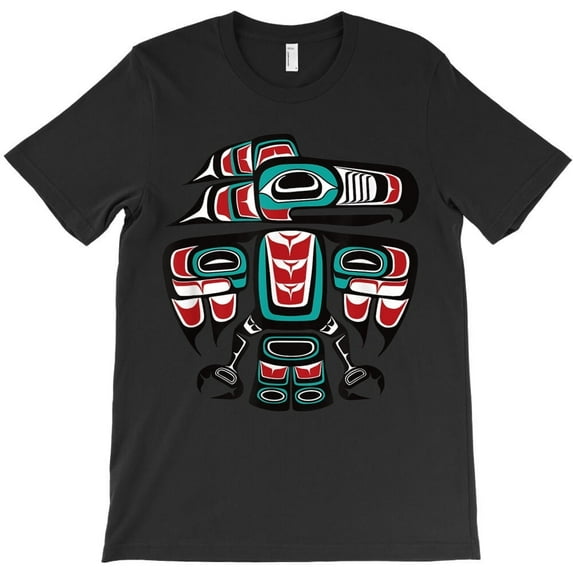 Northwest Pacific Haida Tlingit Native Raven Totem Funny Art Graphic ...