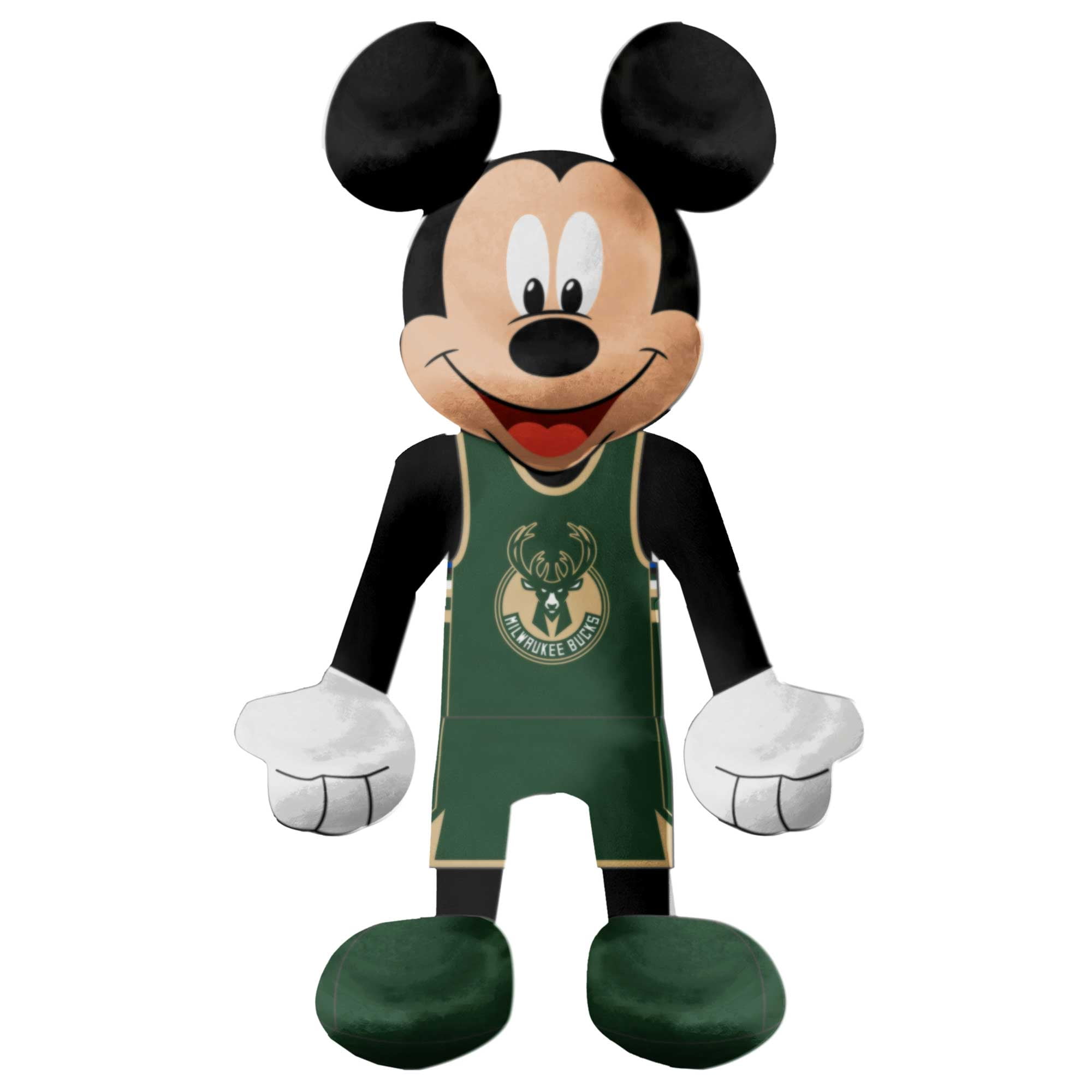 Northwest x Disney Milwaukee Bucks Mickey Mouse Cloud Pal Plush ...