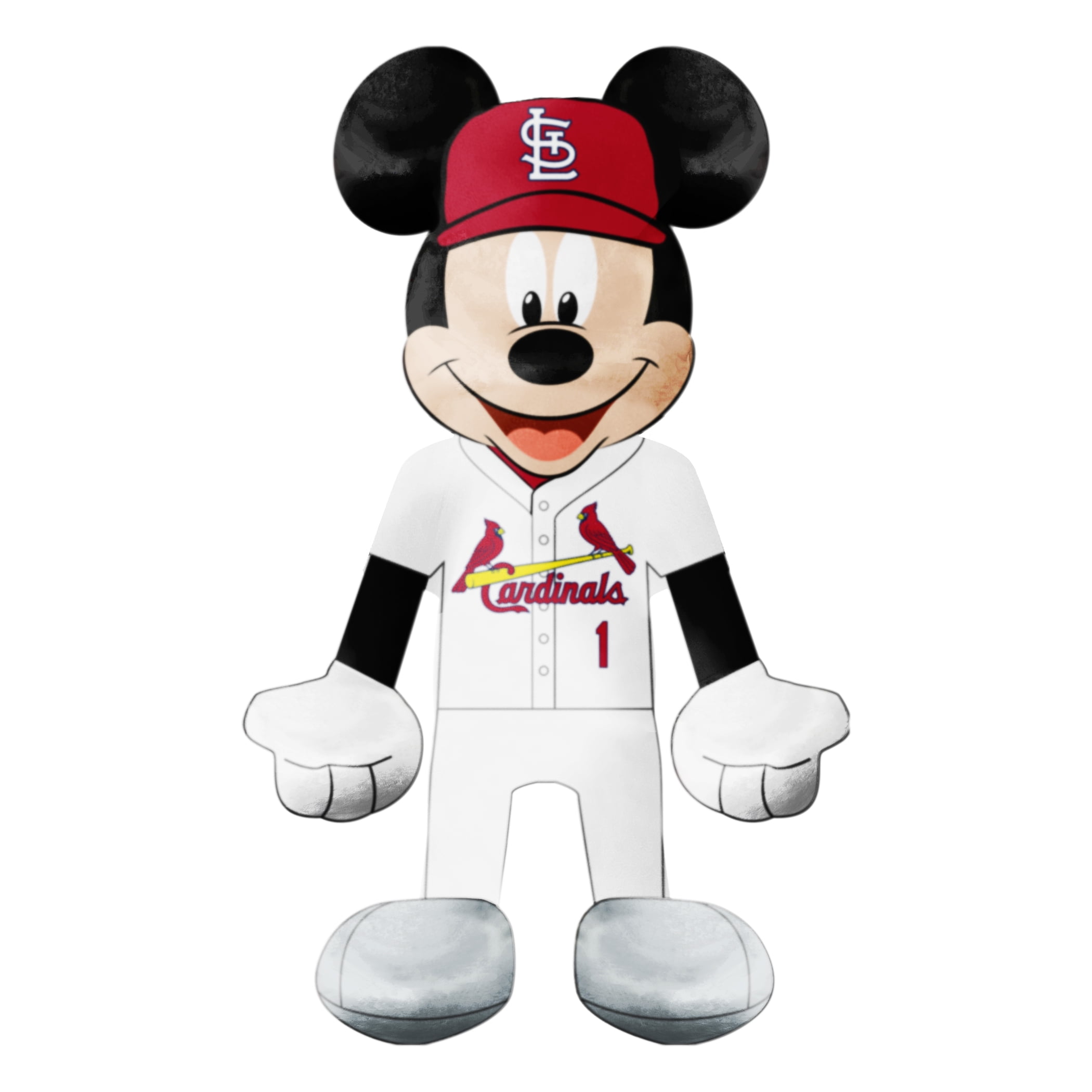 Northwest x Disney St. Louis Cardinals Mickey Mouse Cloud Pal Plush ...