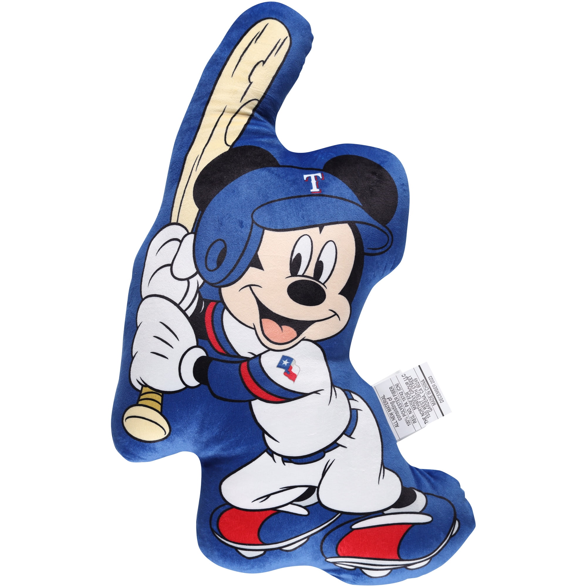 Northwest x Disney Texas Rangers Mickey Mouse Cloud Pal Plush - Walmart.com