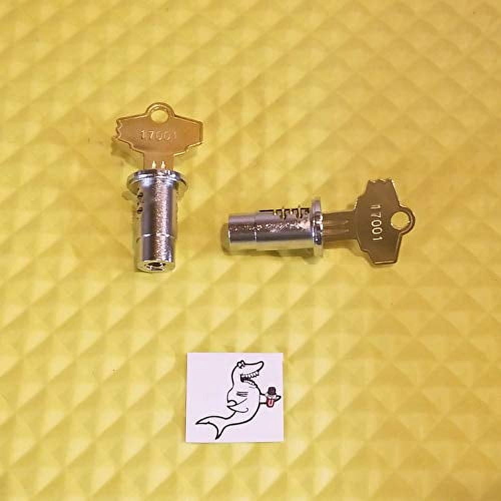 Northwestern, Eagle, Oak, A&A, KOMET Gumball Machine #17001 (2) Locks ...