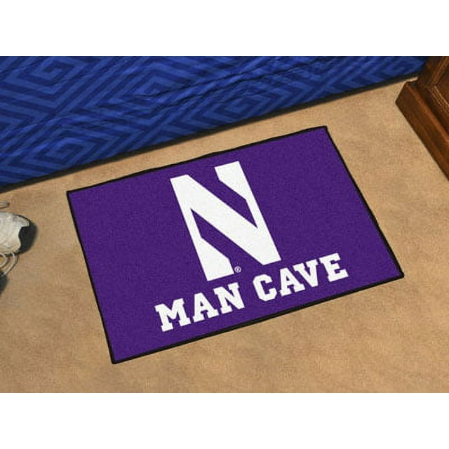 Northwestern Man Cave Starter Rug 19"x30" - Walmart.com