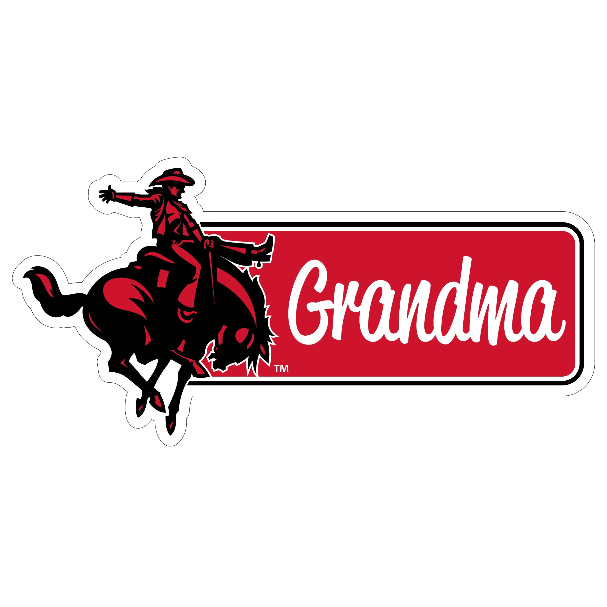 Northwestern Oklahoma State University Proud Grandma Die Cut Decal ...