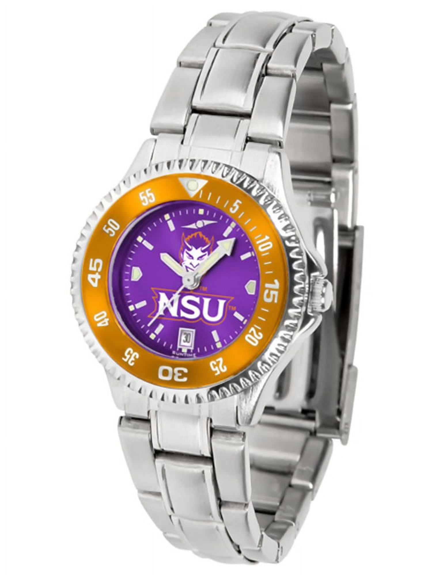 Northwestern State Demons Competitor Steel AnoChrome Women's Watch ...
