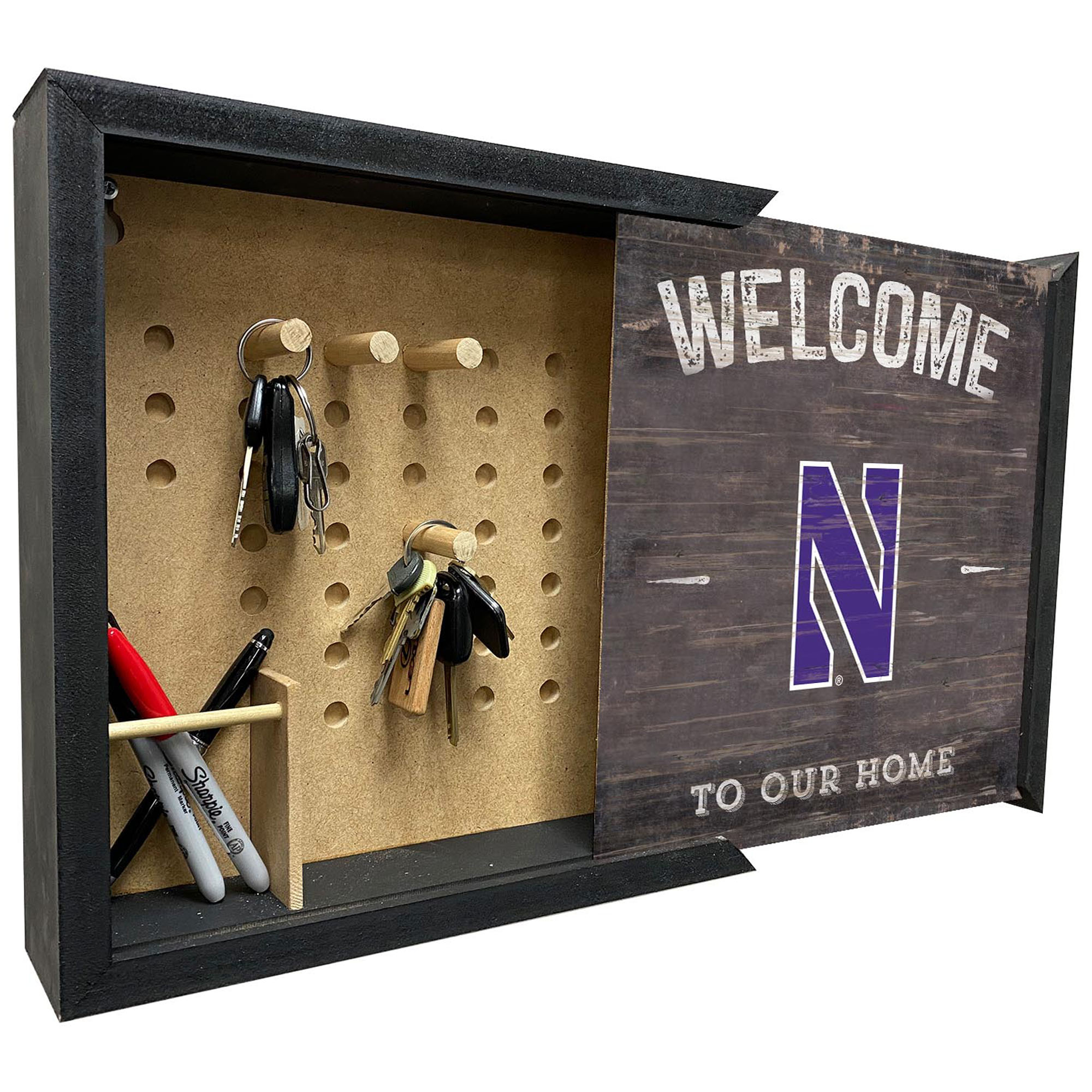 Northwestern Wildcats 12" x 12" Concealment Case - Walmart.com