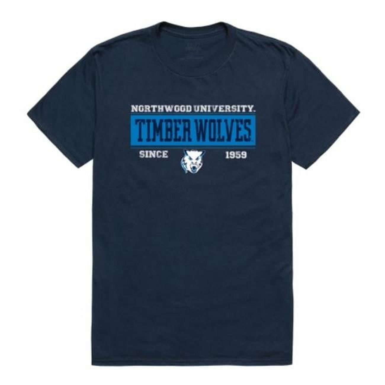 Northwood University Timberwolves College Established T-Shirt, Navy ...