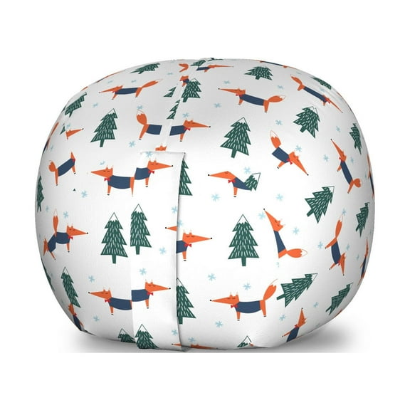 Christmas Tree Storage Toy Bag Chair, Funny Cartoon Tree Drawings with ...