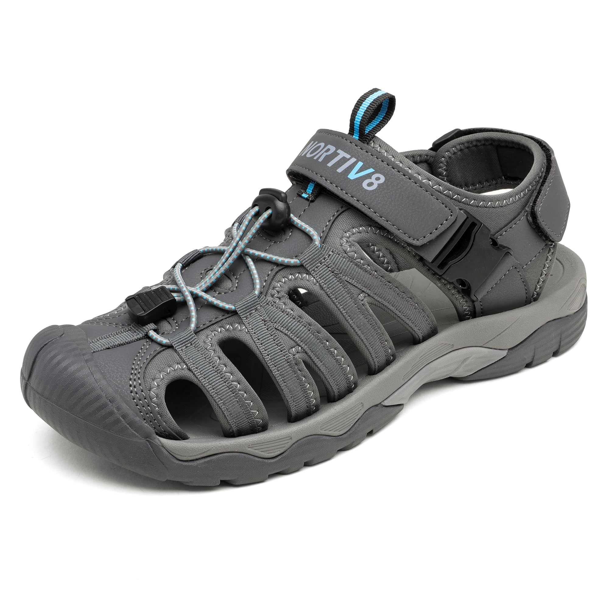 Nortiv 8 Men's Sandals, Closed Toe Athletic Sport Sandals, Mens Summer ...