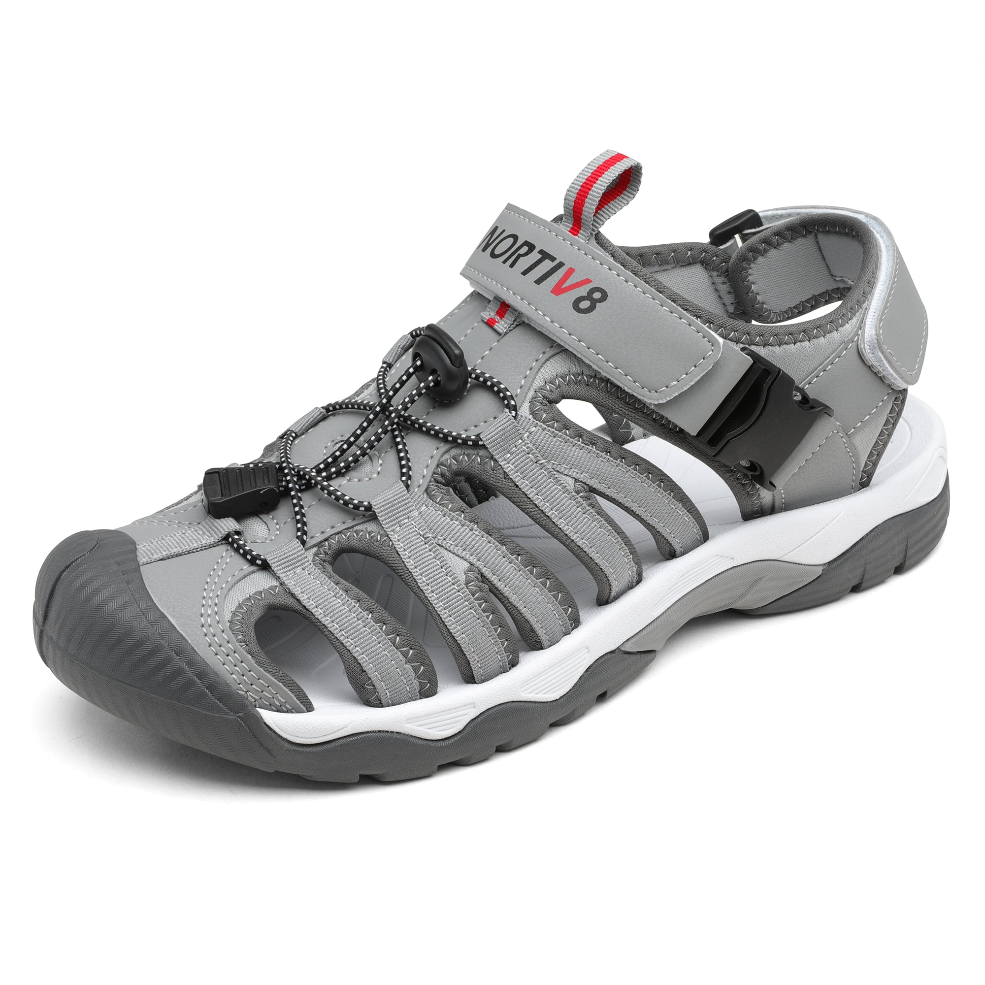 Nortiv 8 Men's Sandals, Closed Toe Athletic Sport Sandals, Mens Summer ...