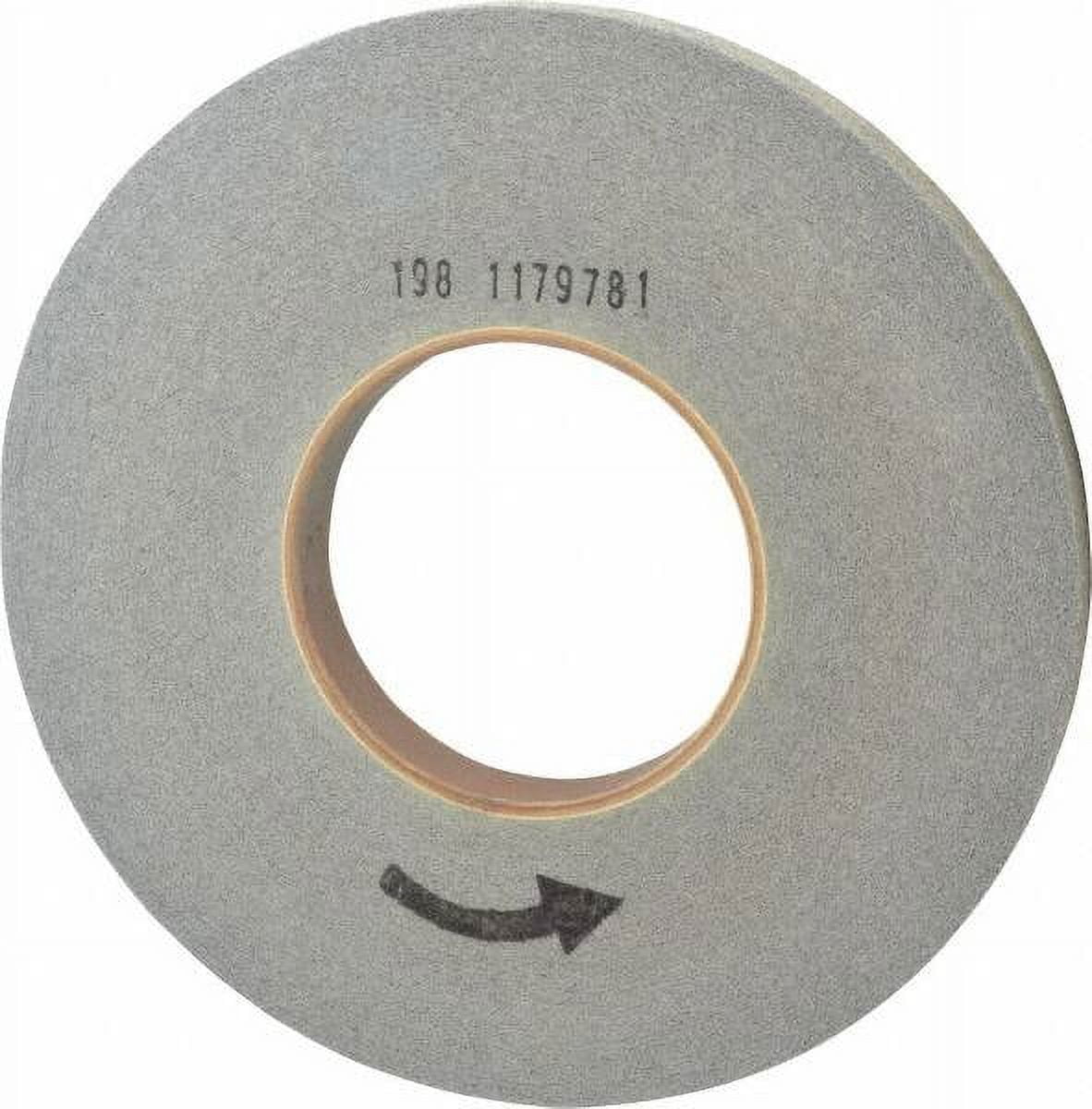 Norton 12" Diam, 1" Face Width, 5" Center Hole, Fine Grade, Silicon ...