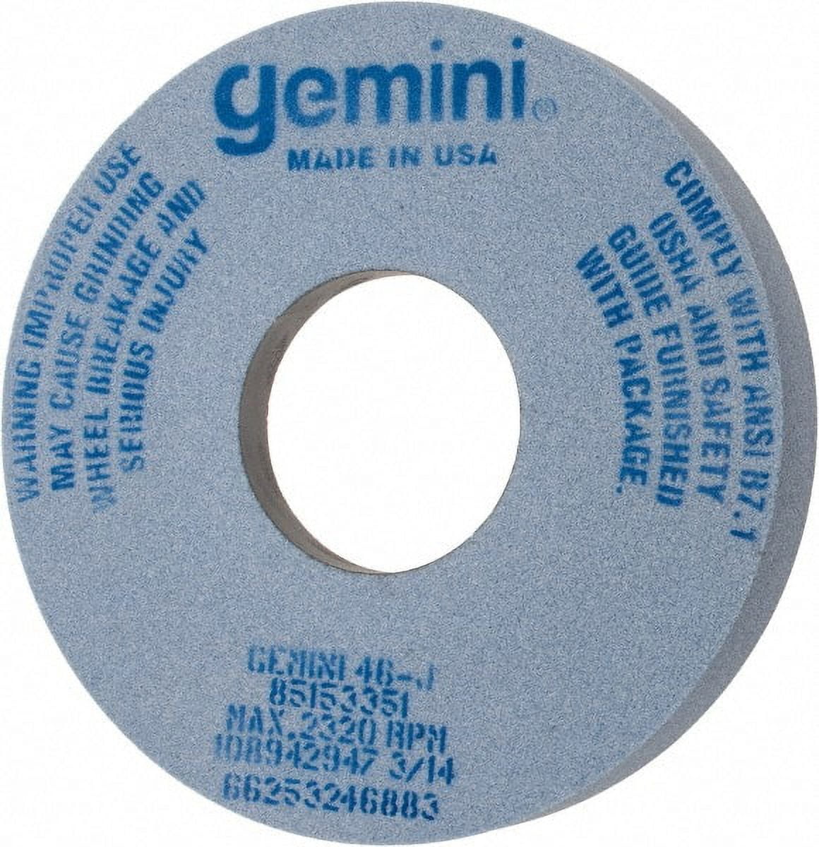 Norton 14" Diam x 5" Hole x 2" Thick, J Hardness, 46 Grit Surface ...