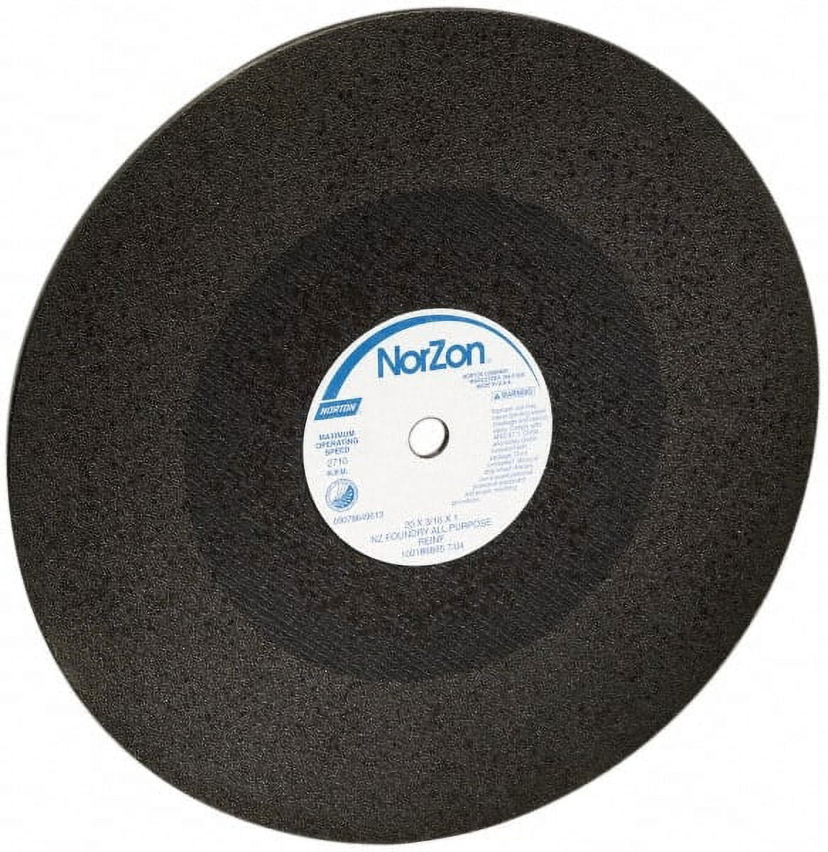 Norton 24" Aluminum Oxide Cutoff Wheel 7/32" Thick, 1-3/4" Arbor, 2,260 ...