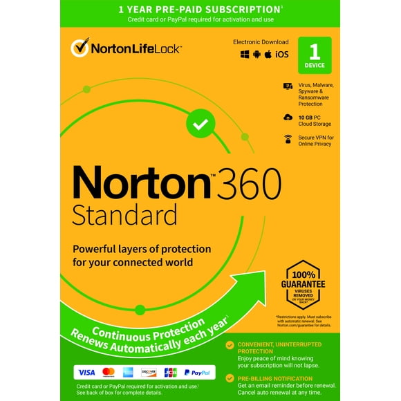 My Norton Account Subscription